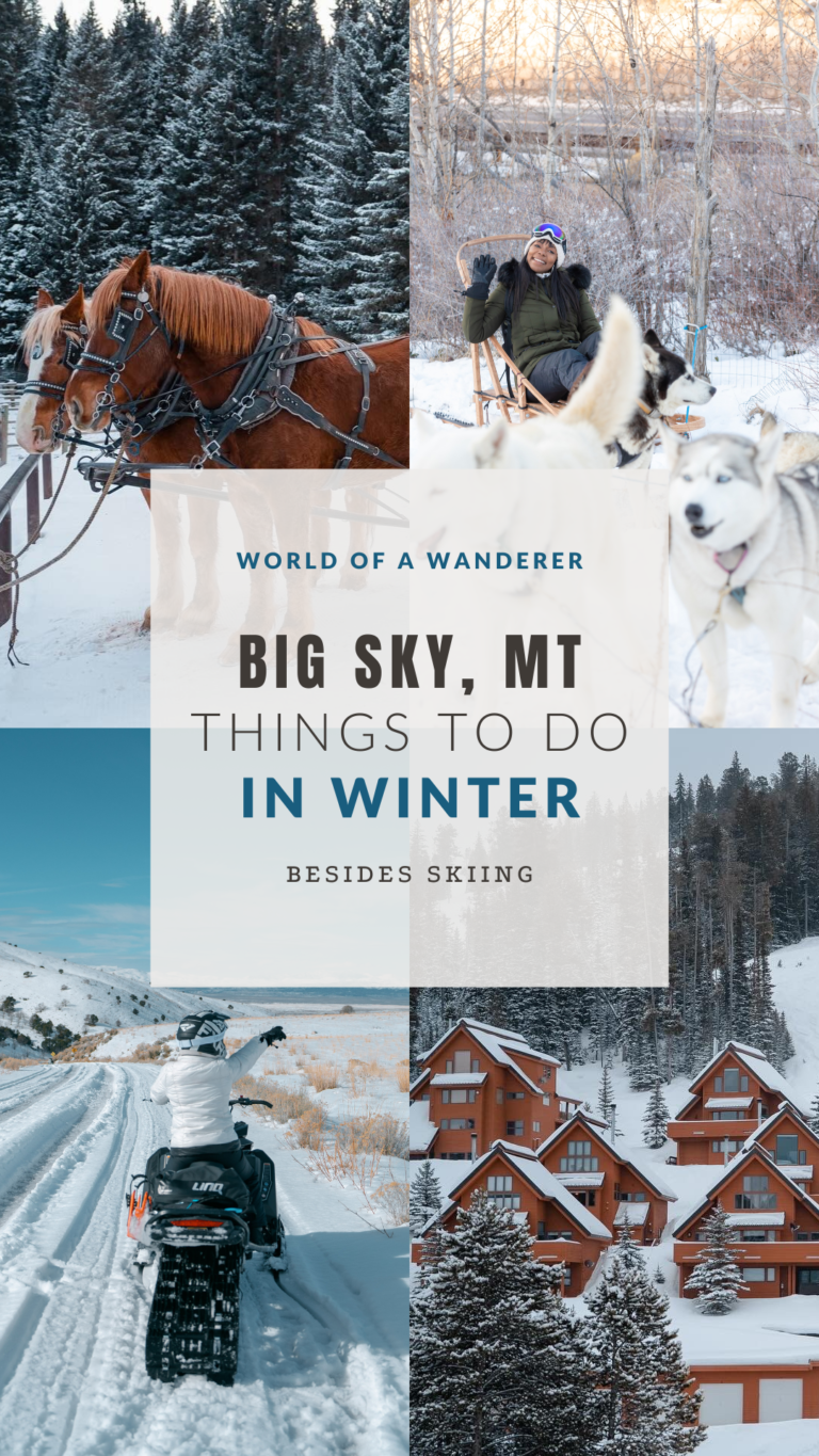 Unmissable Things to Do in Big Sky in the Winter - World of A Wanderer